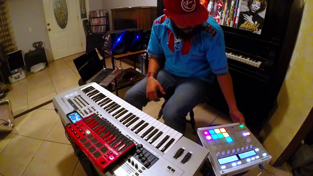 Aerodynamic-Daft Punk (W/ Native Instruments Maschine) - YouTube