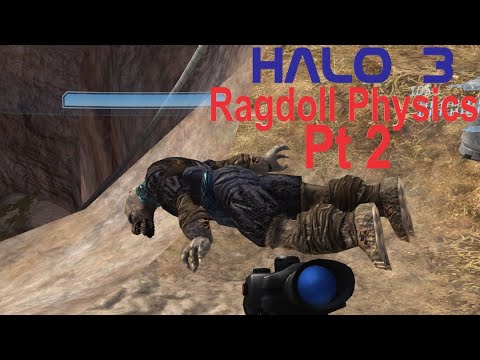 HALO 3 | Ragdoll Physics Showcase Pt 2 - YouTube