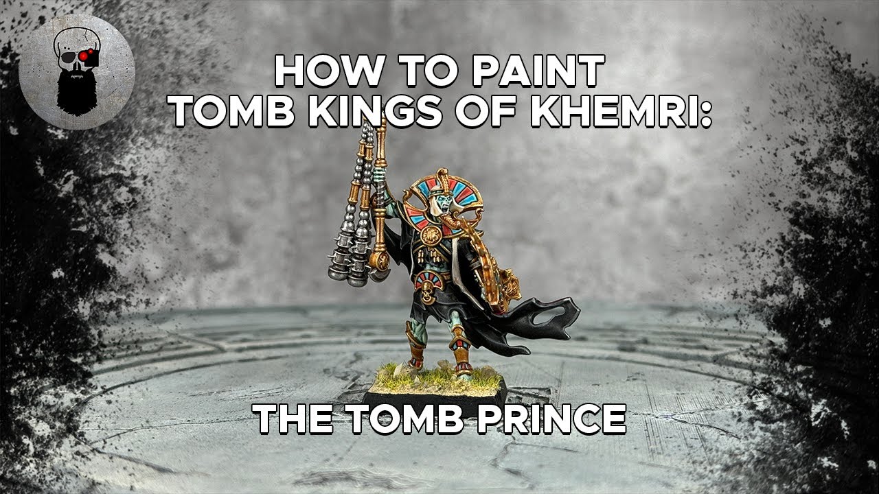 Contrast+ How to Paint: Tomb Kings of Khemri – Tomb Prince - YouTube
