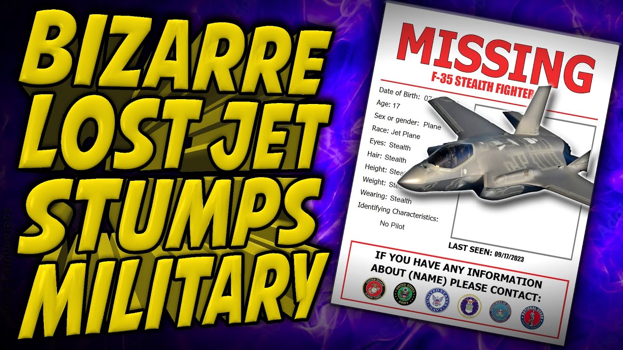 Military Asks Public to Find Their Missing Fighter Jet?! - YouTube