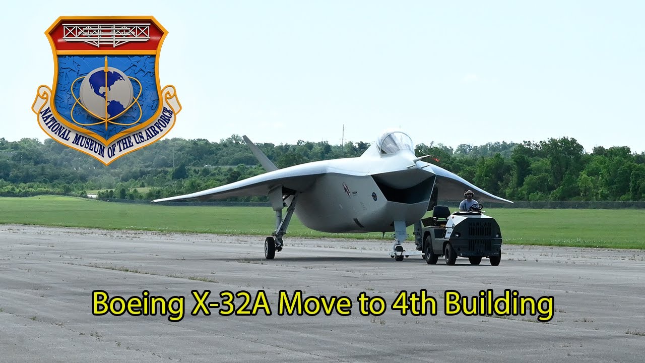 Boeing X-32A Aircraft Move Highlights - YouTube