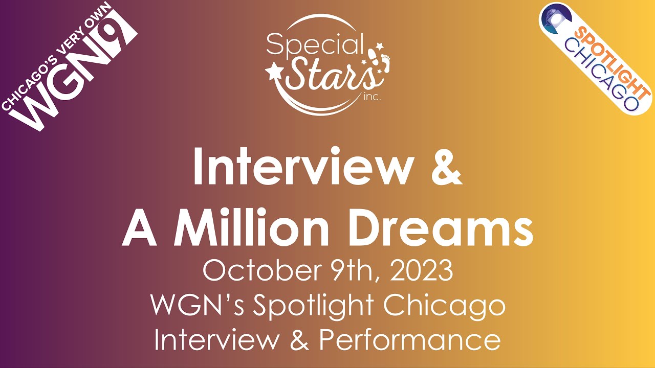 2023 WGN's Spotlight Chicago, Interview & A Million Dreams Performance ...