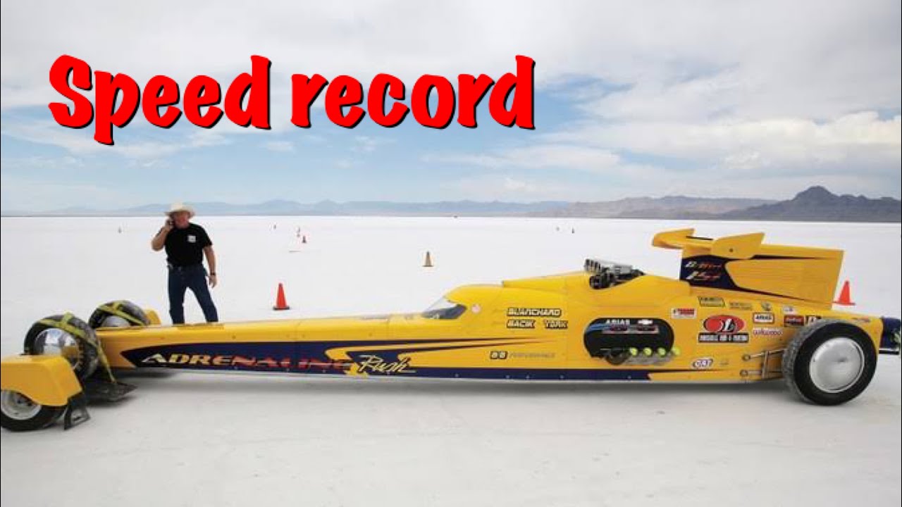Setting speed records on the Bonneville Salt Flats. - YouTube