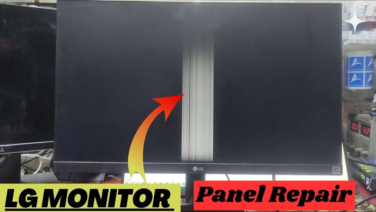 LG monitor panel repair vertical bar 2023 || Created by Afjal Hossain ...