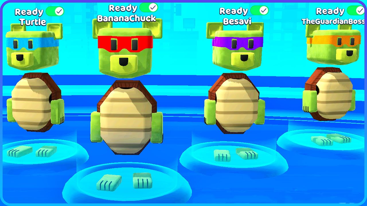 Multiplayer Fake Ninja Turtles vs Real Ninja Turtles Super Bear ...