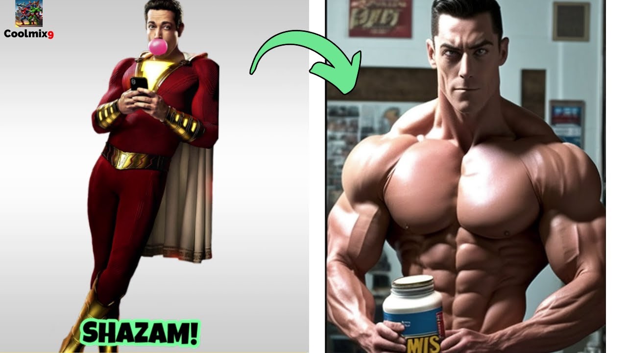 BODYBUILDER 💥DC Comics Characters - YouTube