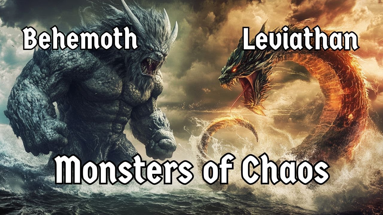 🎵 Leviathan & Behemoth | Monsters of Chaos (Book of Job 40–41) | Rock Song in the Voice of God ...