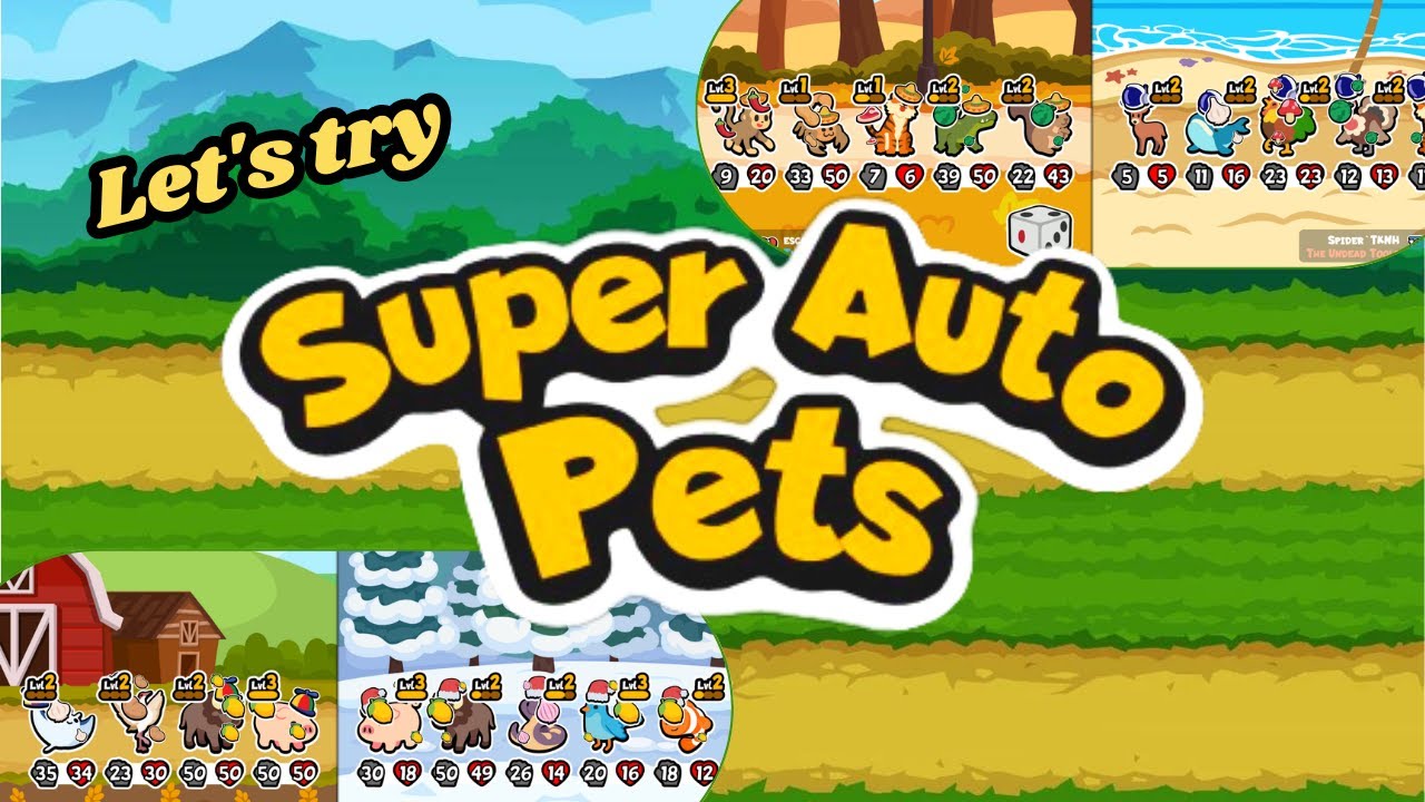 Let's try SUPER AUTO PETS | Strategy guide for beginners in 2023 - YouTube