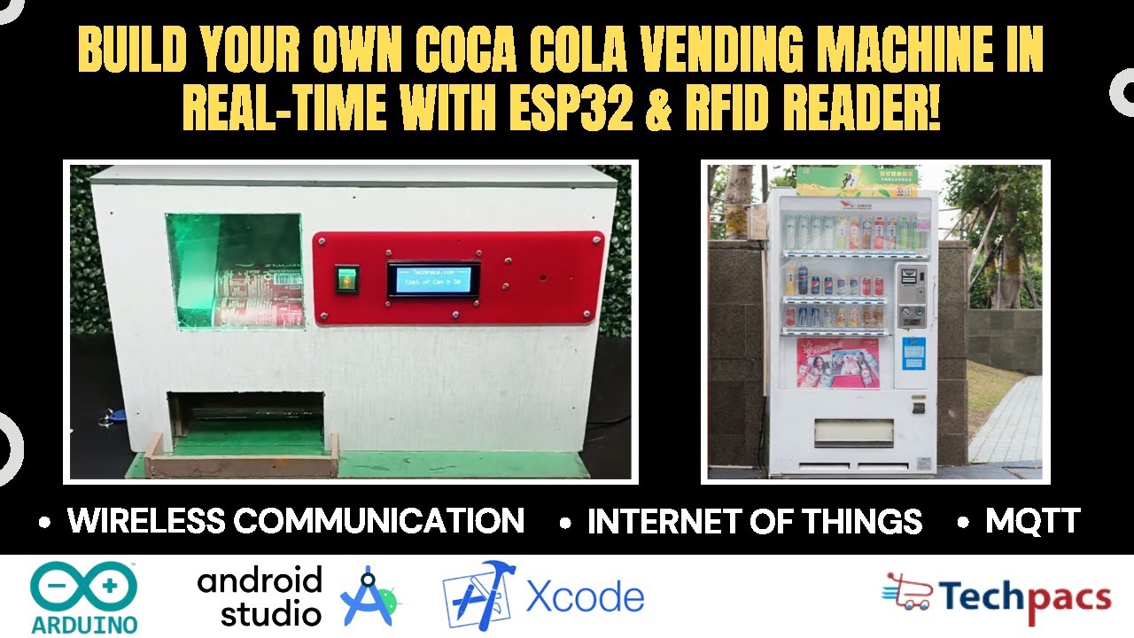 Build Your Own Coca Cola Vending Machine in Real-Time with ESP32 and ...