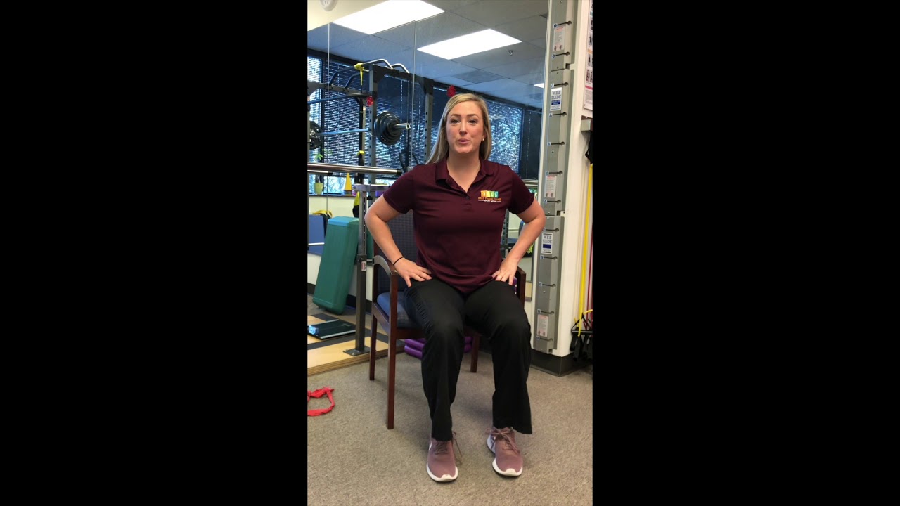 BEAT Physical Therapy - Seated Marching Exercise - YouTube