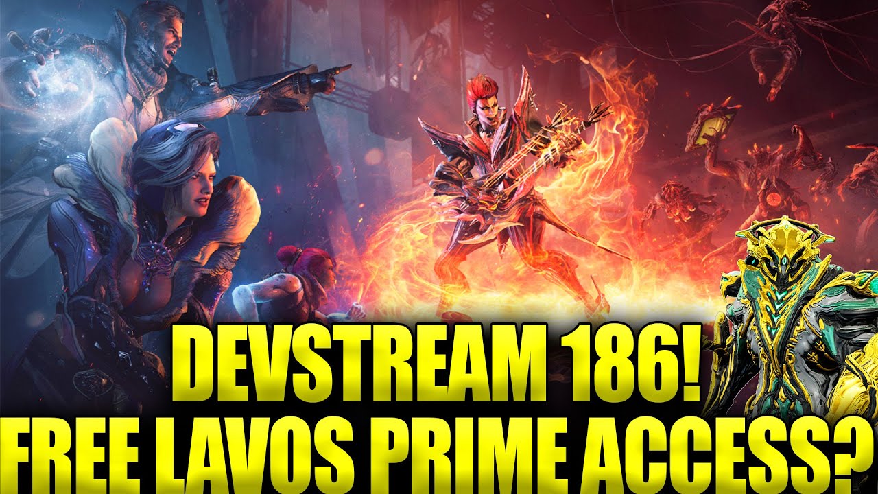 Free Lavos Prime Access Giveaway Drops! Warframe Devstream 186 March 28! - YouTube