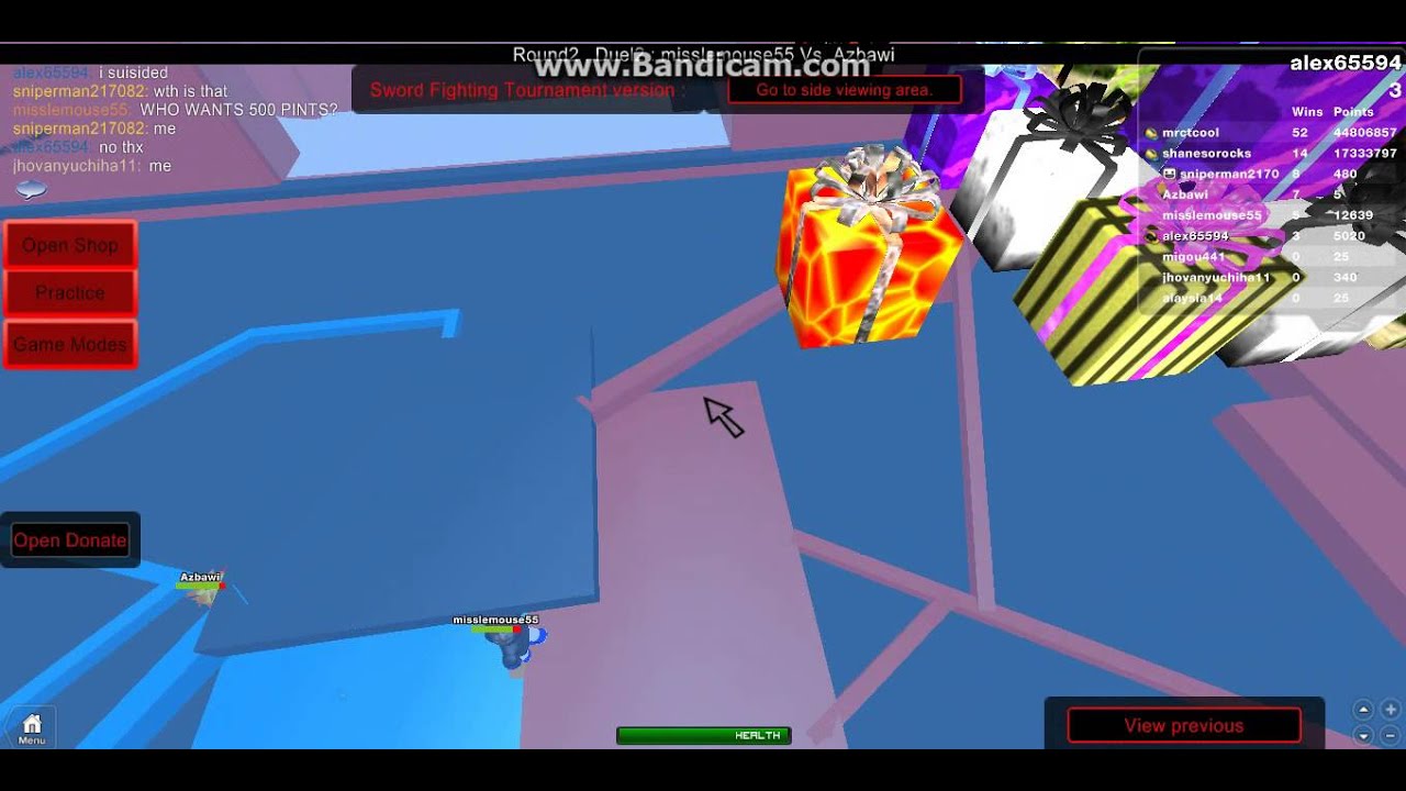 Roblox Sword fighting Arena Part 3'Getting some points' - YouTube