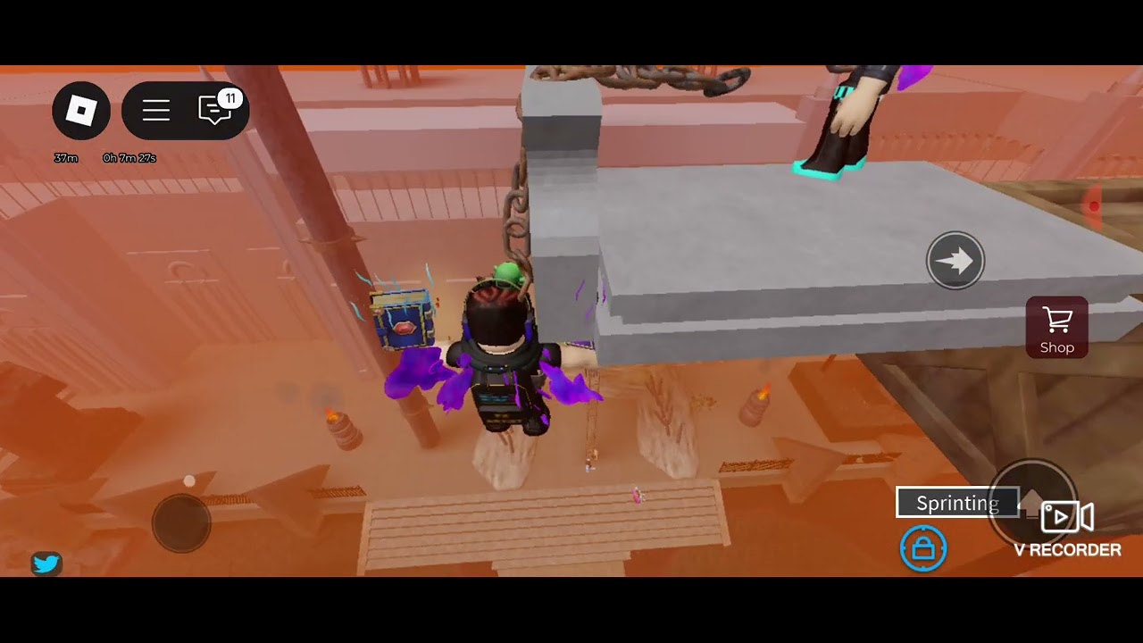 Chain together with my brother l roblox chain together - YouTube
