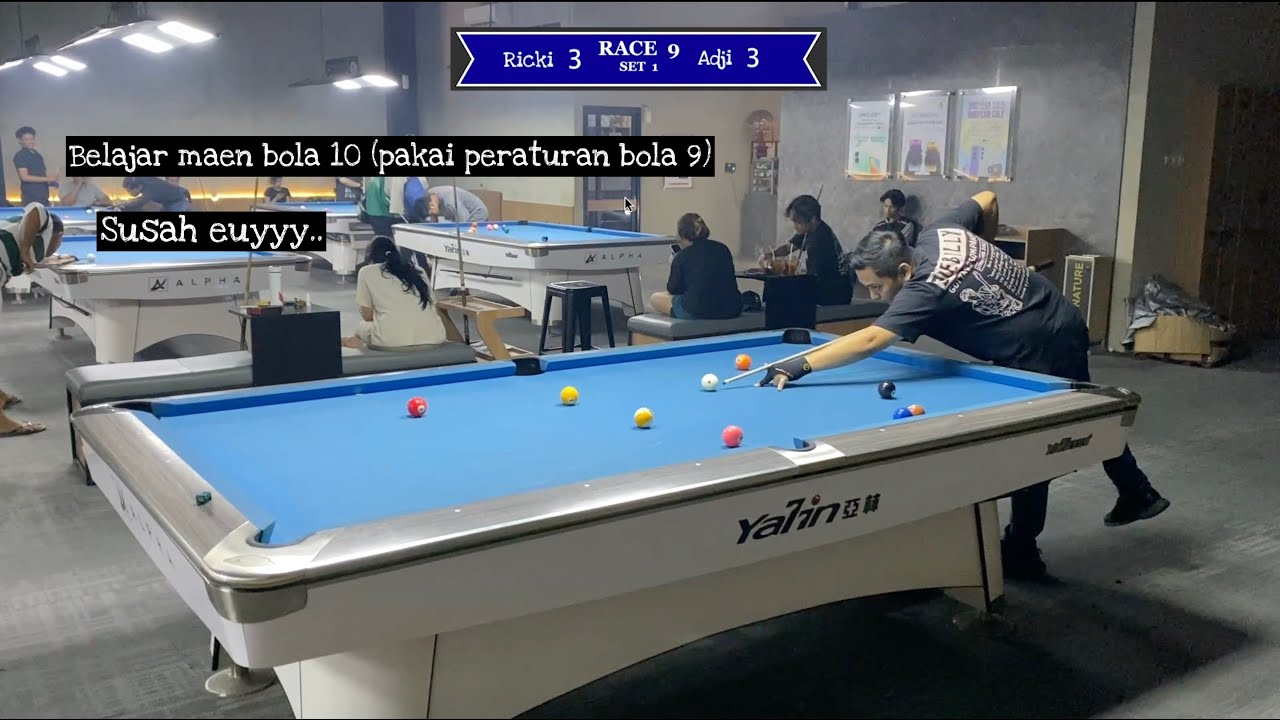 BELAJAR MAEN BOLA 10 (PAKE PERATURAN BOLA 9)!! SUSAH EUY!!! - YouTube