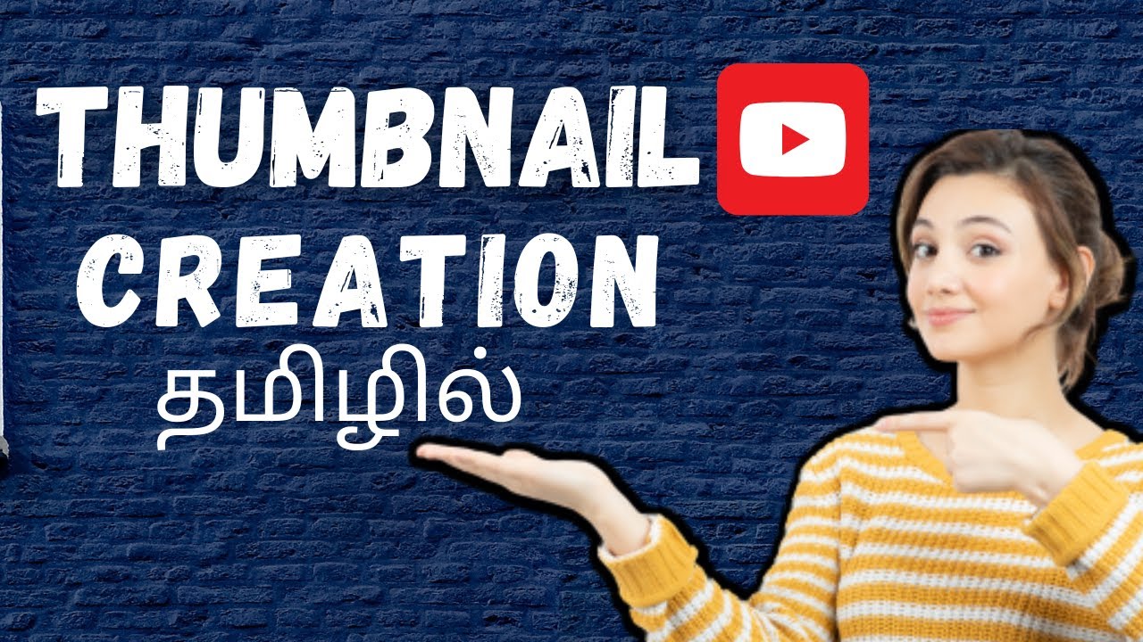 How to create a thumbnail in Tamil using mobile, How to create a ...
