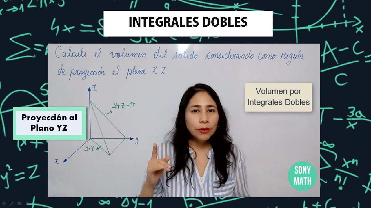 VOLUMEN por INTEGRALES DOBLES Proyección al plano XZ - YouTube