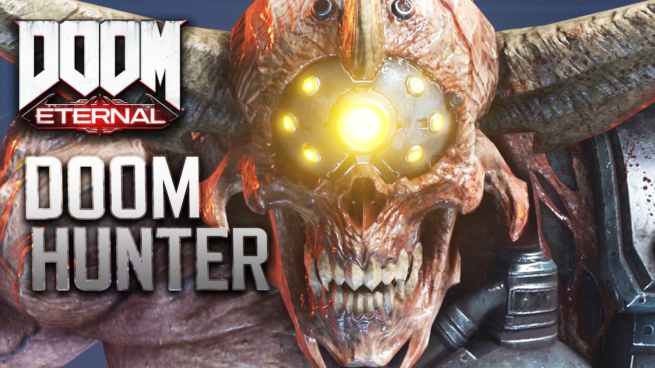 DOOM Eternal - Doom Hunter Boss Fight // Killing Ranak the Hell Priest ...