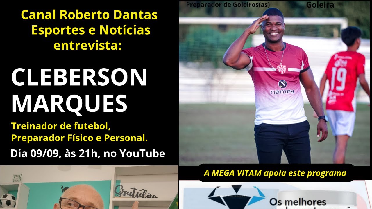 Entrevista ao vivo com Cleberson Marques - YouTube