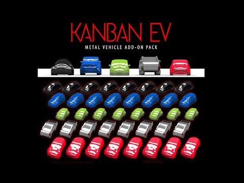 Kanban EV - Metal Vehicle Add On Pack - Unboxing and Detailed View ...