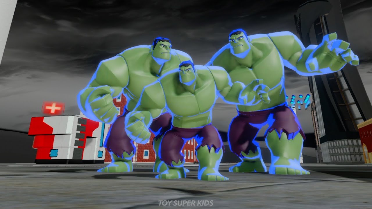 Toy The Hulk | 3 Hulks | Kids Video | Gameplay | Superhero | Playtime ...