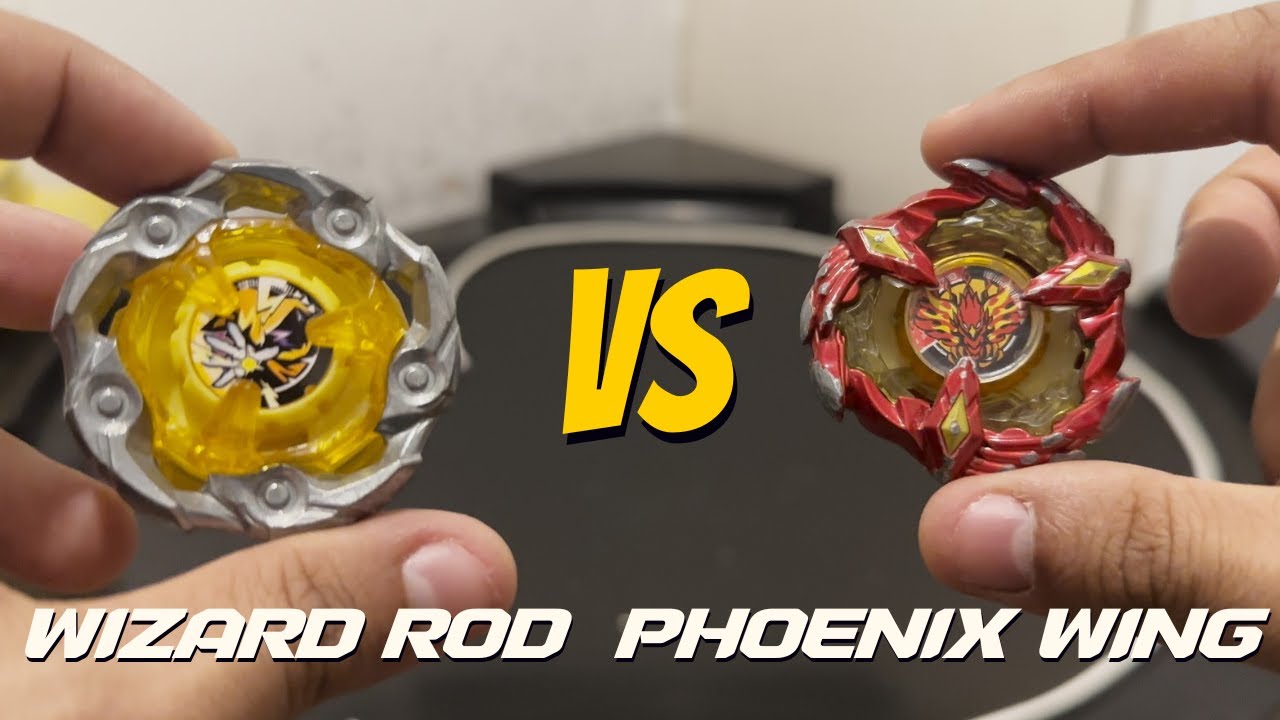 Beyblade X - Wizard Rod VS Phoenix Wing In Life Size Stadium! - YouTube