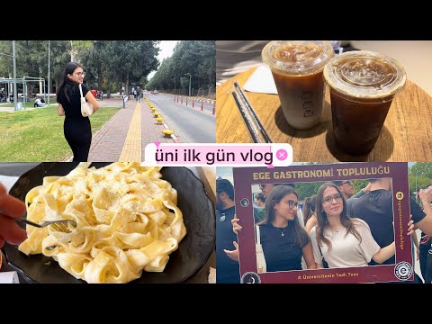 ege üni ilk gün vlog (son kez ilk gün 🥲)