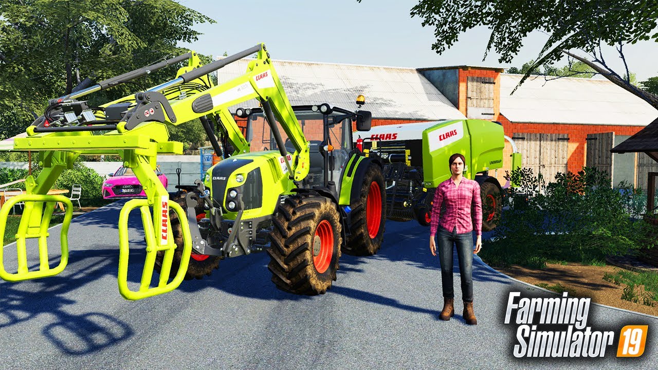 🔥 Nowy Ciągnik CLAAS z Turem 😍 🦹‍♀️👨🏼‍🌾 Rolnicy z Miasta 😍 Farming ...
