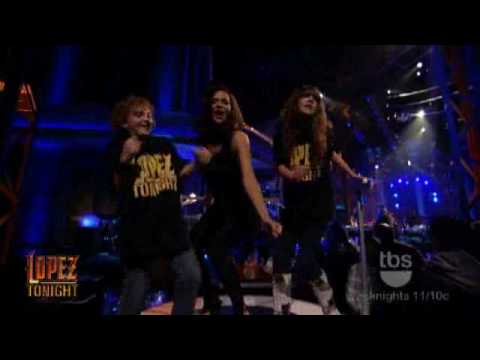 Lopez Tonight - George Lopez Show Cast Dance - YouTube