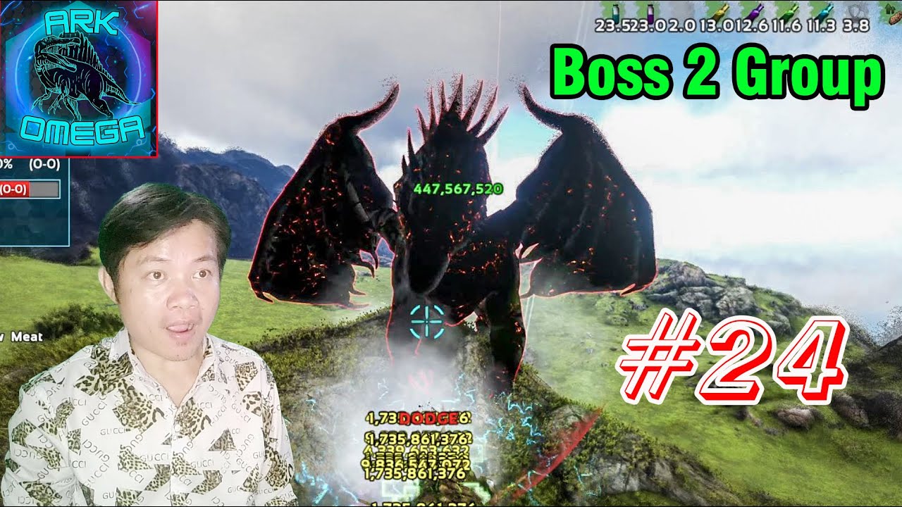 កាចណាស់រត់ដាច់ជើងBoss Apocalypse😂😂😂 ARK OMEGA[EP24] - YouTube