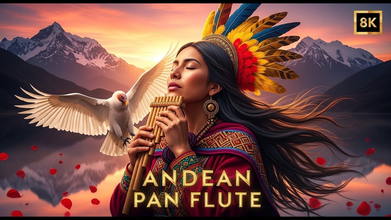 Magical Andes: ANDEAN PAN FLUTE 🌿 Celestial Healing Panflute Music ...