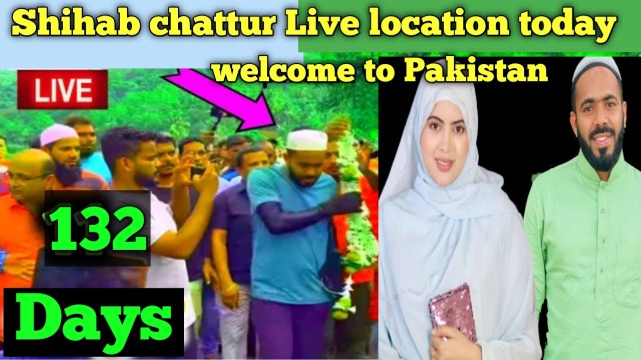 Days 132/ Shihab chattur hajj Live Location today/ Shihab walking Hajj ...