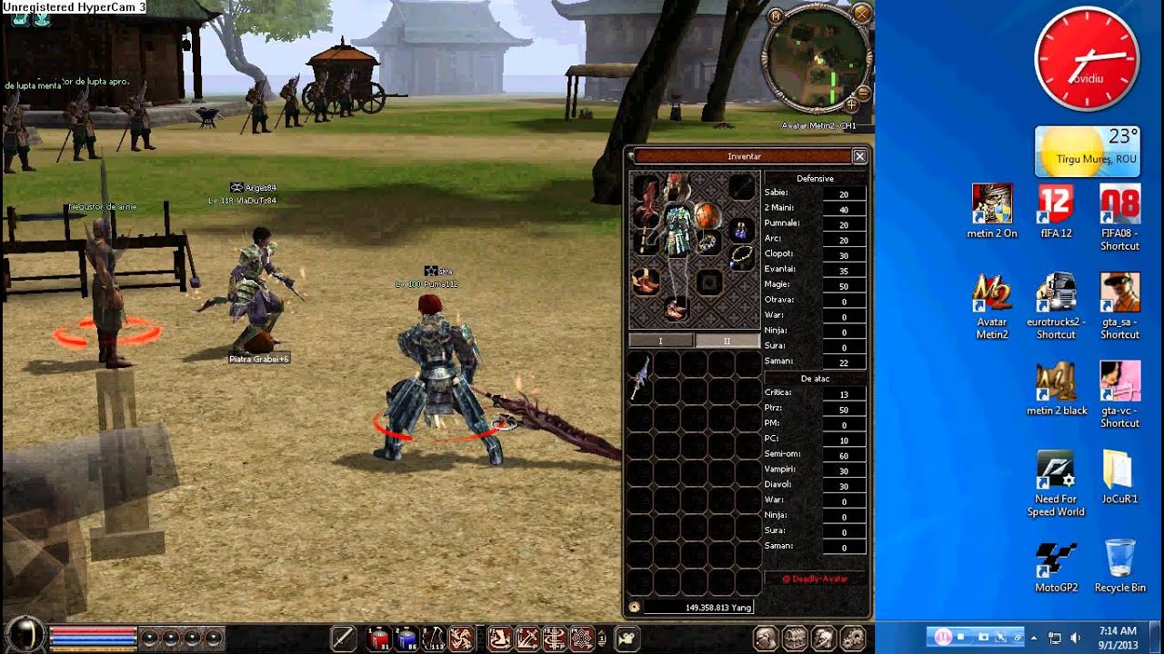 metin 2 avatar - YouTube