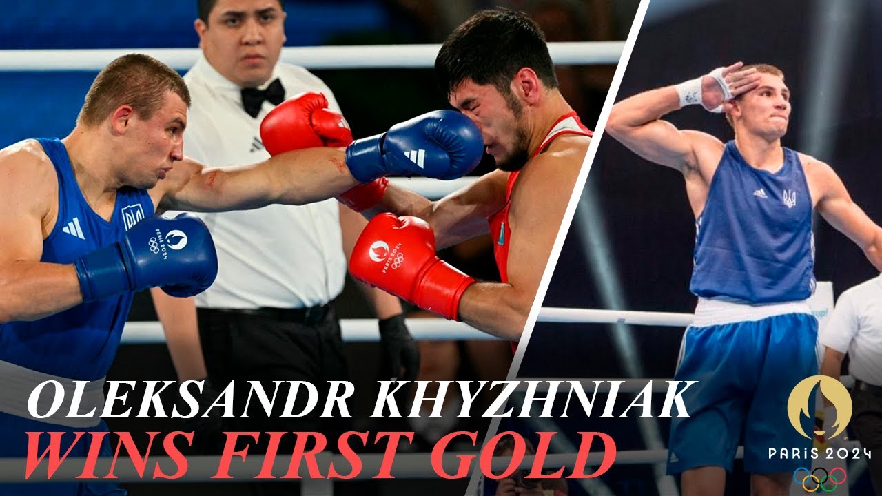 Ukraine's Oleksandr Khyzhniak Wins Men's 80kg Gold - Boxing Olympics ...