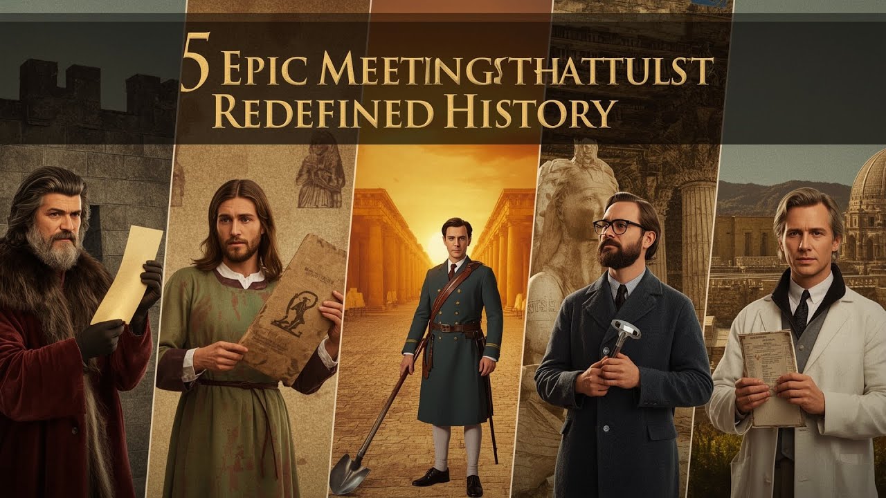 5 Epic Meetings That Redefined History Forever! - YouTube