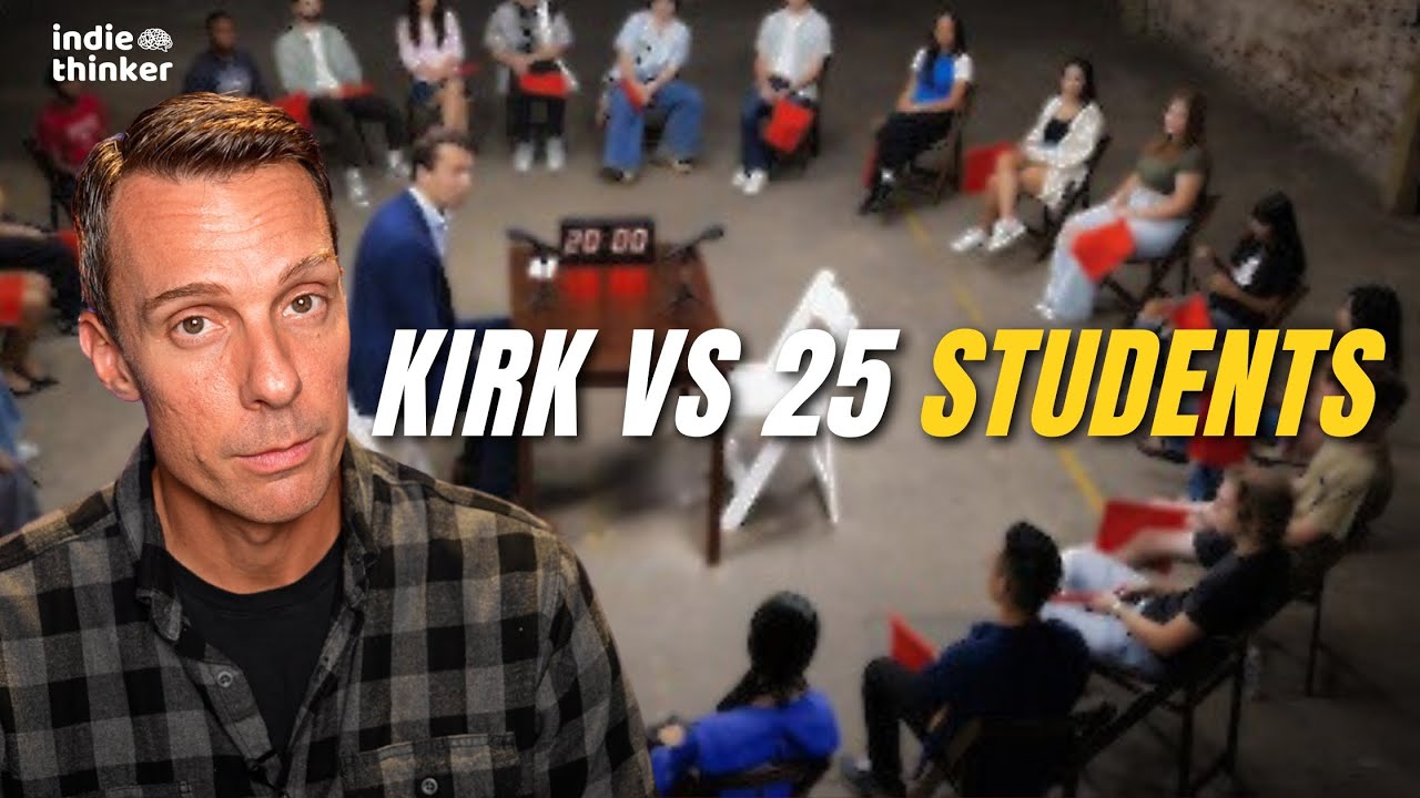 Charlie Kirk DEBATES 25 Woke College Kids - YouTube