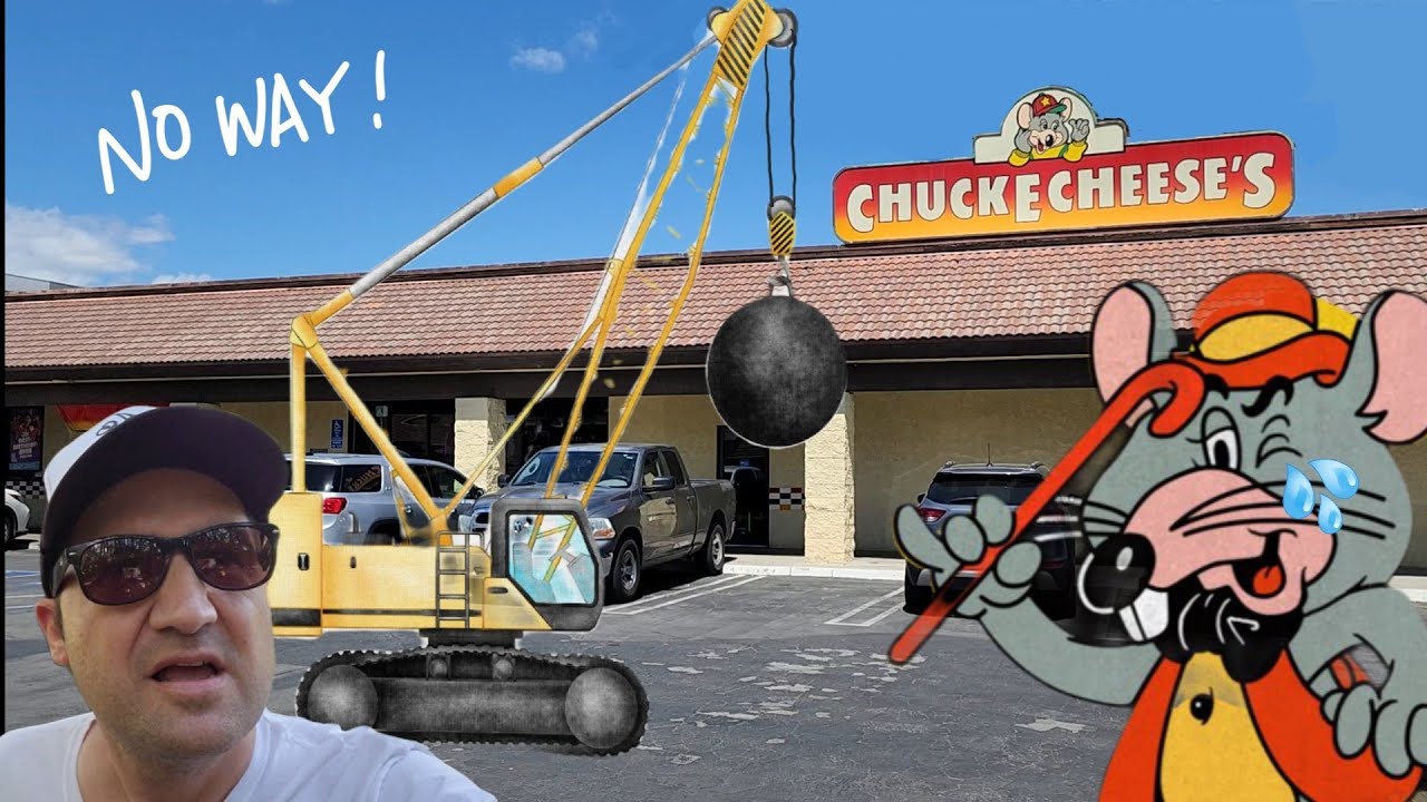 The Last 80s/90s Chuck E Cheese About To Be Gutted - YouTube