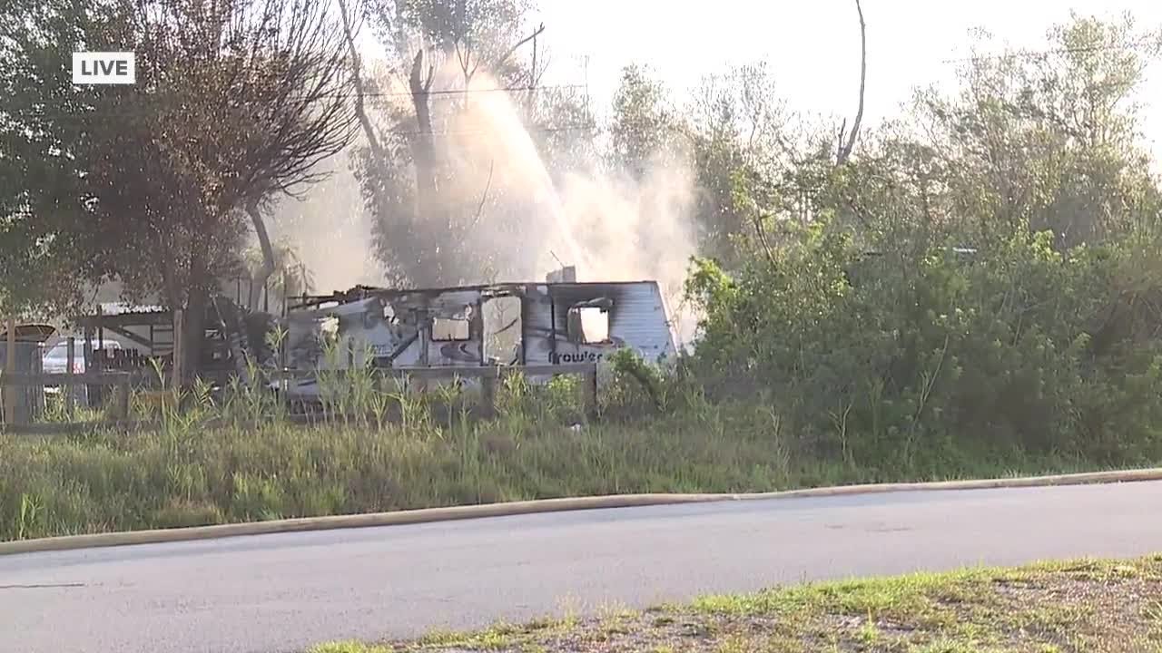 The North Fort Myers Fire Department responds to fire in Suncoast ...