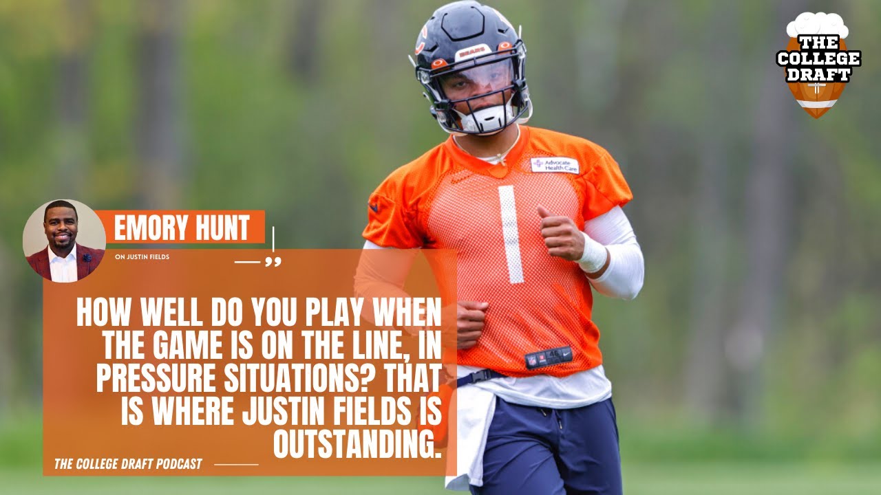 Emory Hunt spitting truth on the new Bears QB Justin Fields - YouTube