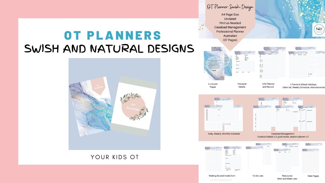 OT Planners: Two Designs for Professional Planning and Caseload ...