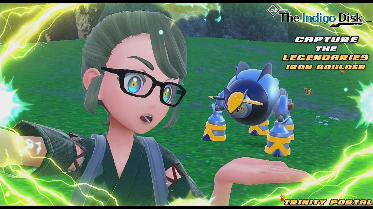 [Pokemon Violet] Capture the legendary- Iron Boulder!(Location Guide ...