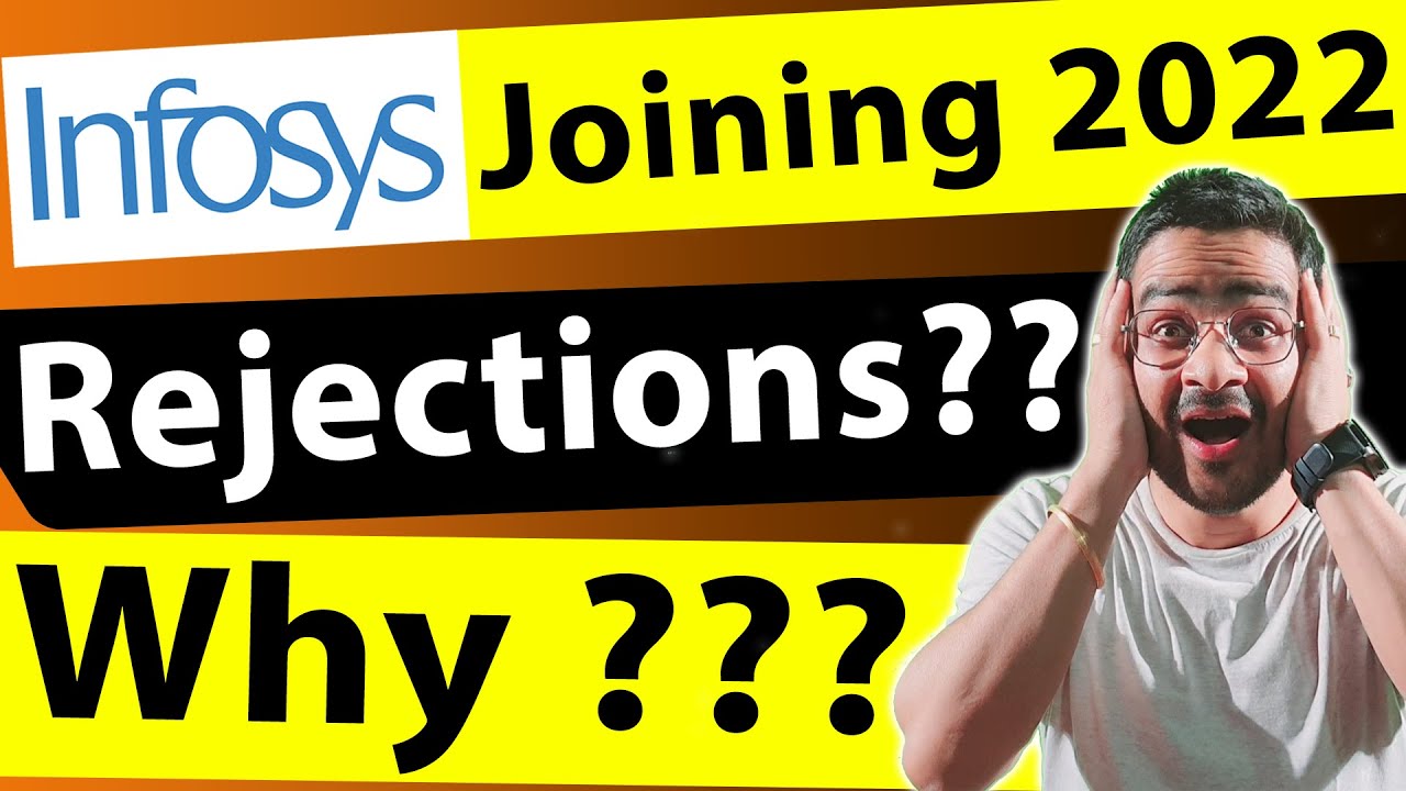 Infosys Rejection Mail? Infosys Joining Date, Infosys Offer Letter 2022 - YouTube