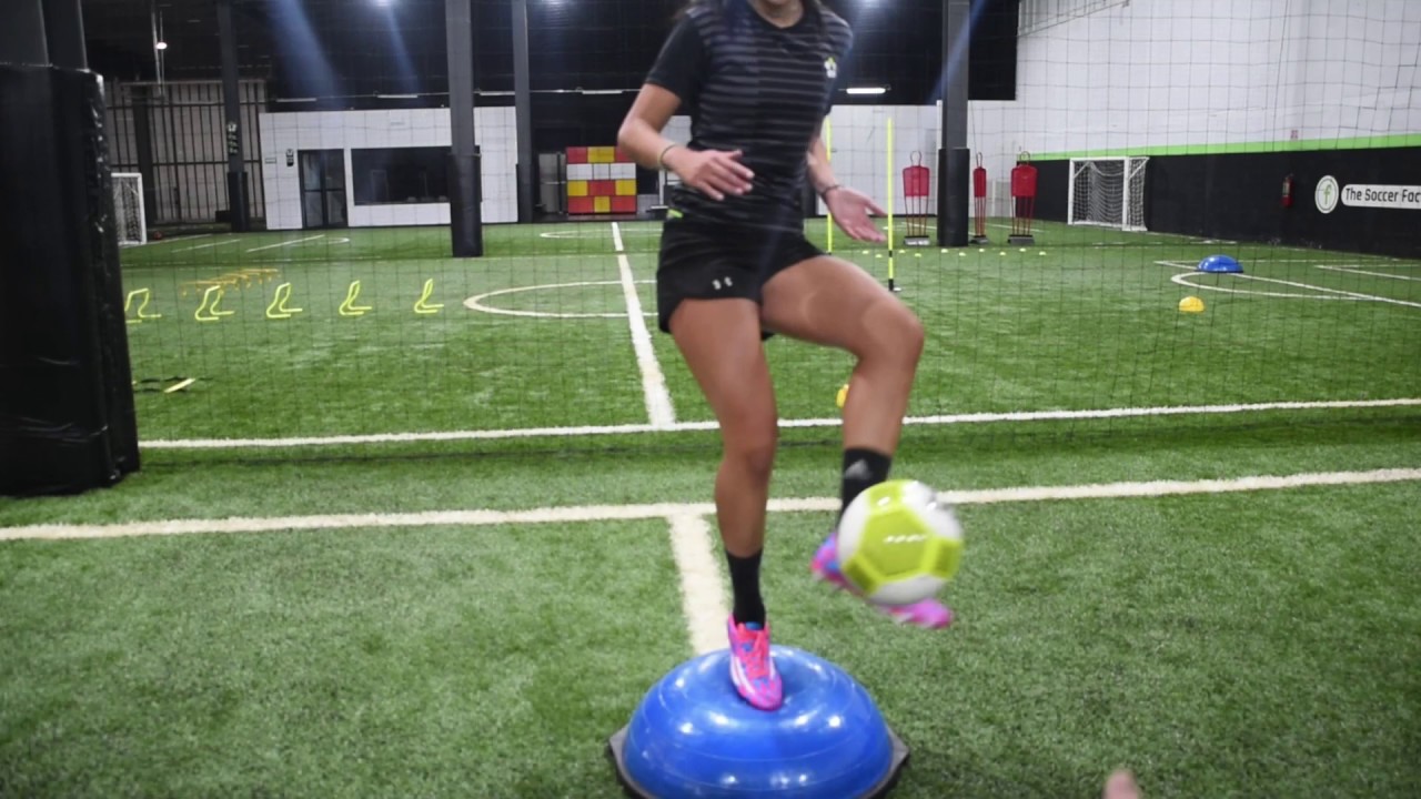 TSF Skills - Bosu ambos pies / Como mejorar mi técnica en fútbol - YouTube