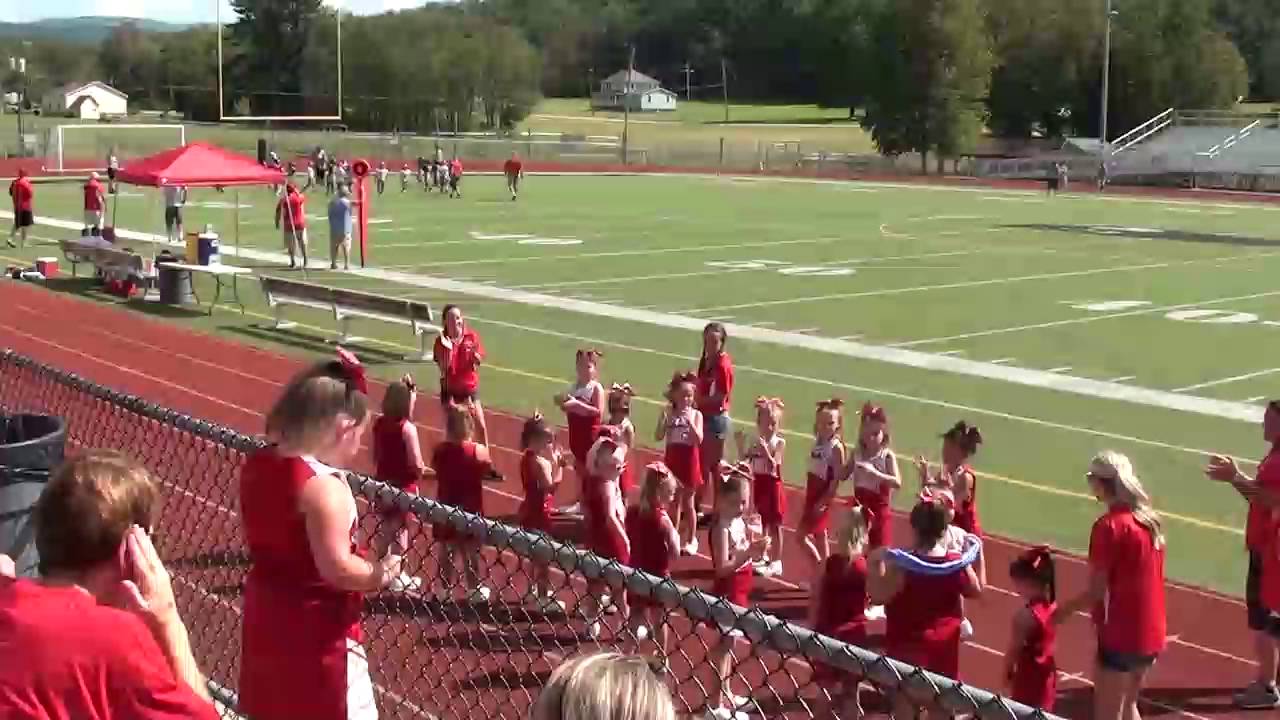 DIV 3 Cheer Roll Call Sidelines 8-27-16 - YouTube