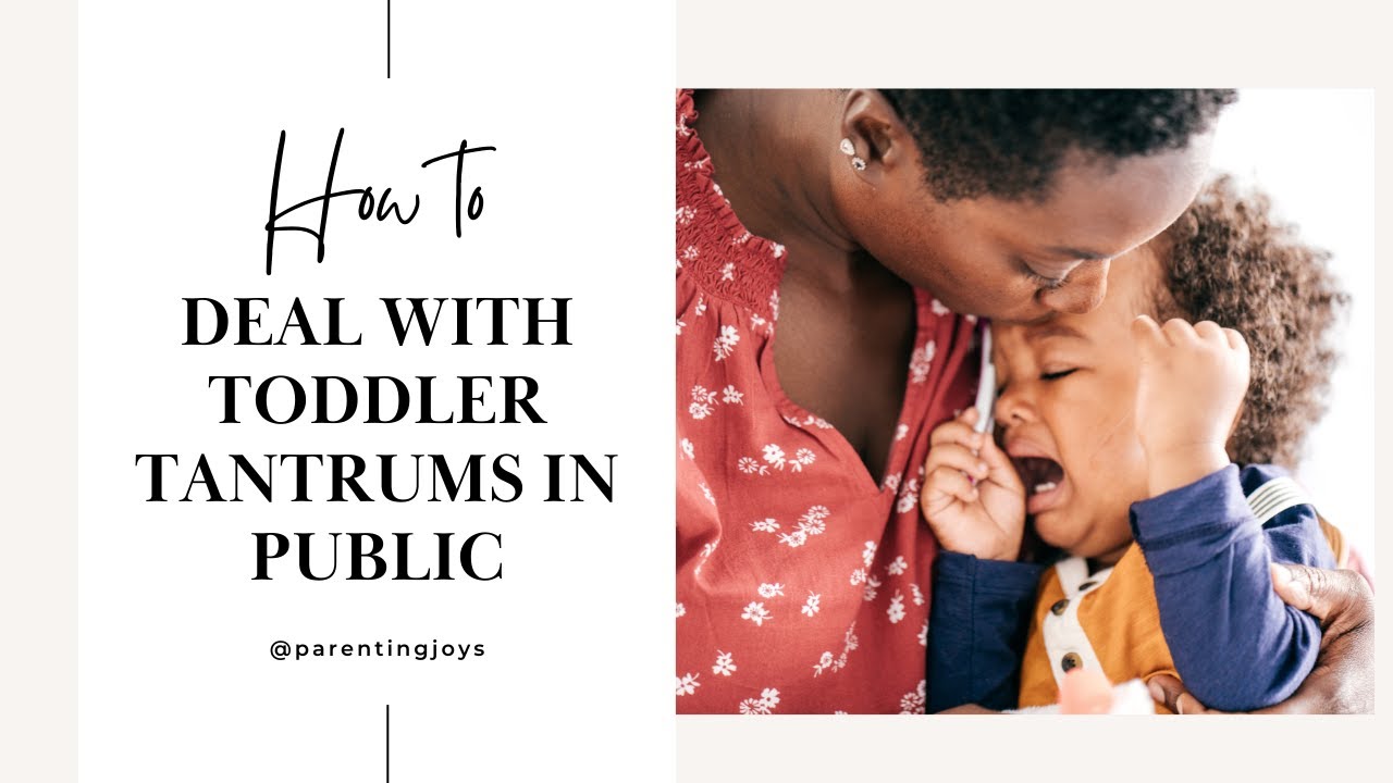 Toddler Tantrums in Public: Five Strategies - YouTube