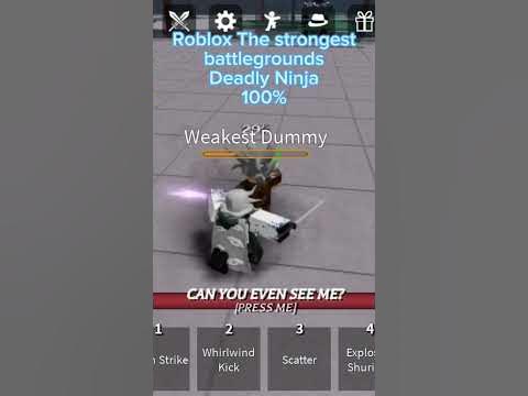 Roblox Tsb Deadly Ninja - YouTube