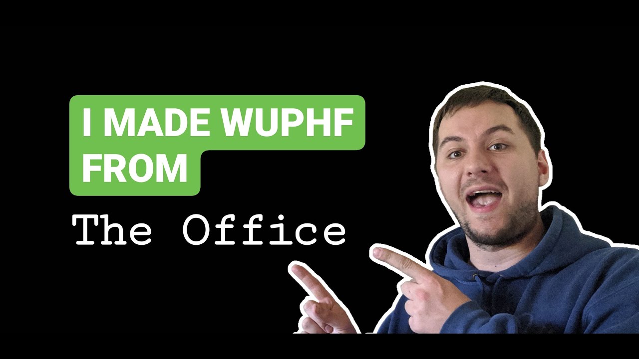 I MADE THE WUPHF APP FROM THE OFFICE | Programming Project: Java Tomcat ...
