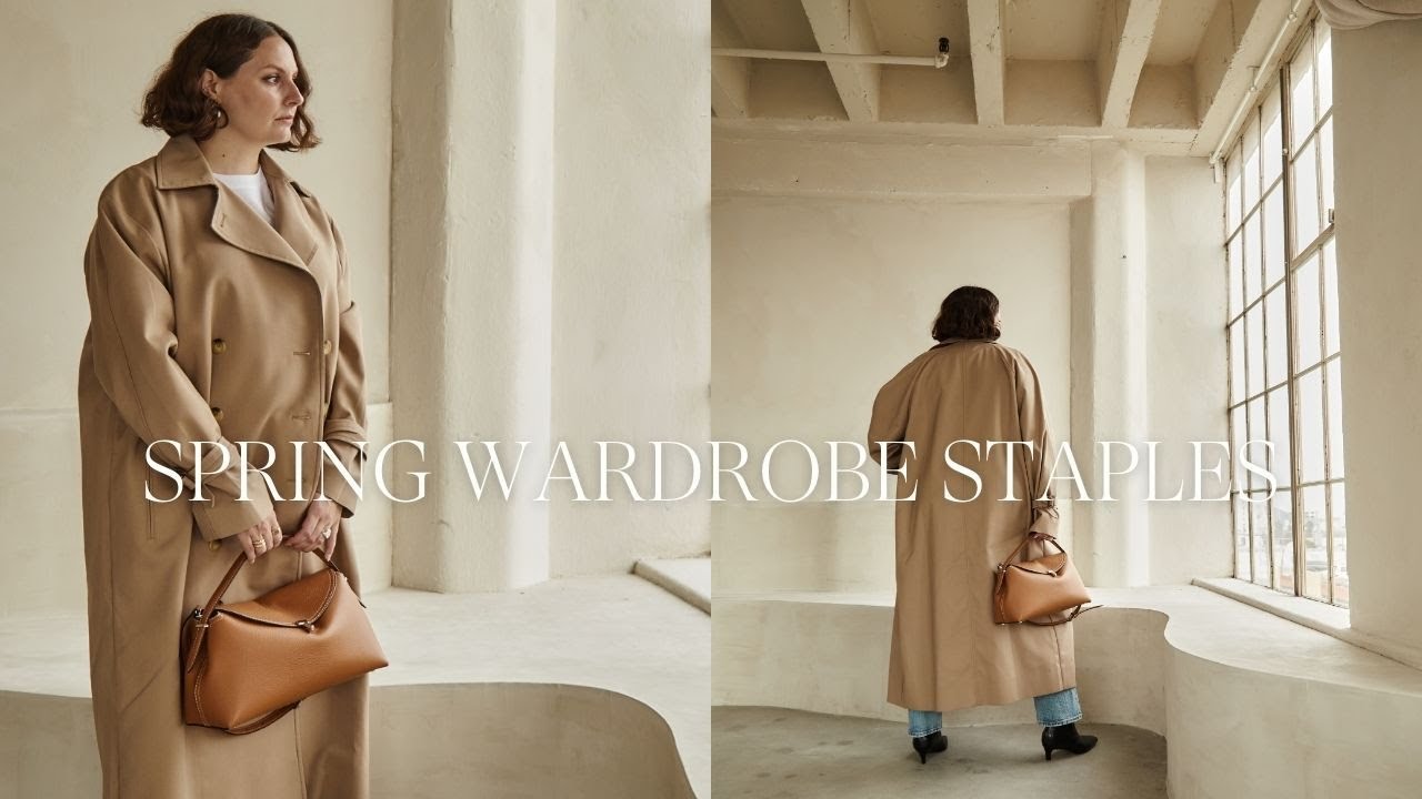 Spring Wardrobe Essentials And My Go To Outfits - YouTube