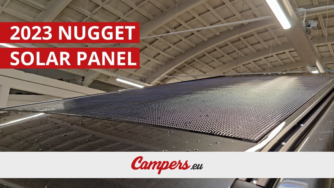 2023 FORD NUGGET SOLAR PANEL - YouTube