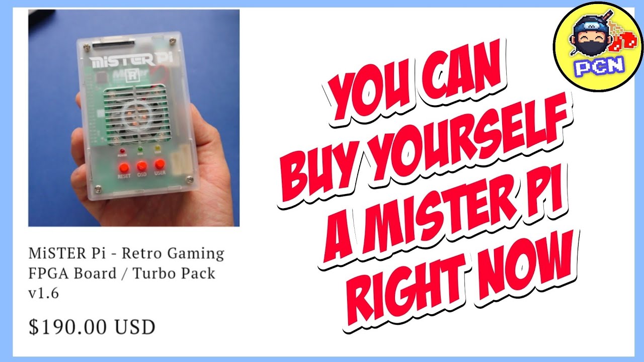 MiSTer Pi v1.6 BACK IN STOCK | MiSTer FPGA - YouTube