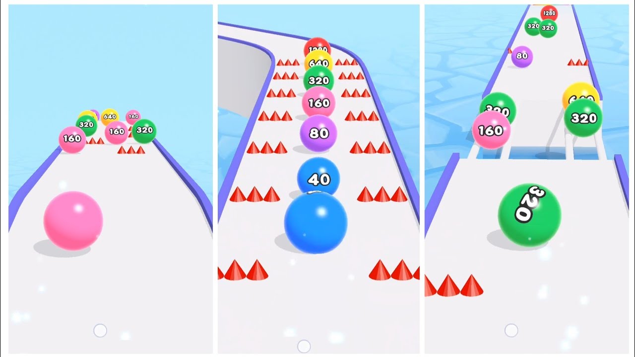 Ball Master 2048: Ball Run 3D | all levels gameplay walkthrough | part ...